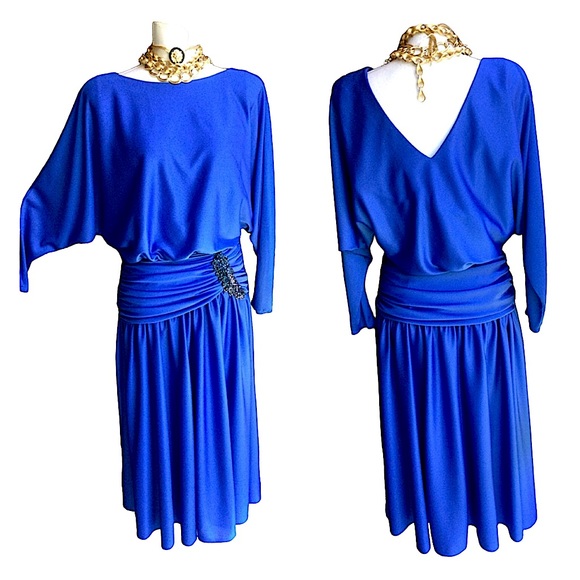 Vintage | Dresses | Vintage 97s Joy Stevens California Party Dress B11 ...